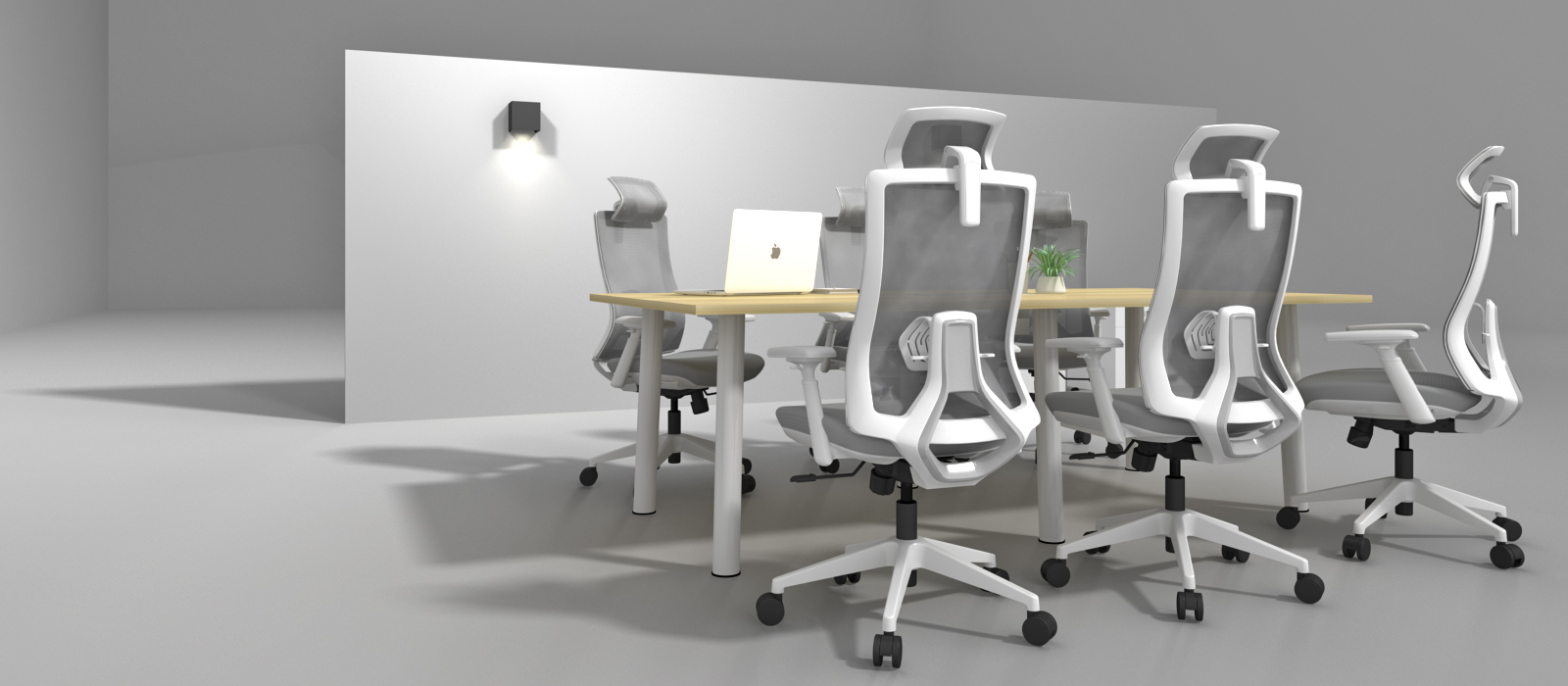 Straight Meeting Table 6 - 8 pax Grow Conference Table Conference ...
