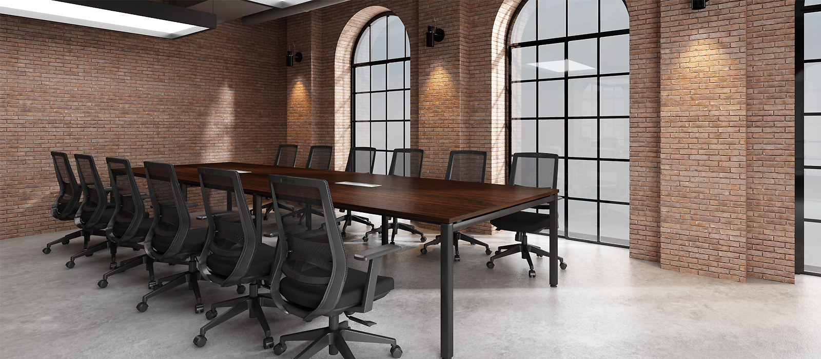 Straight Conference table 6 - 8 pax One Conference Table Conference ...